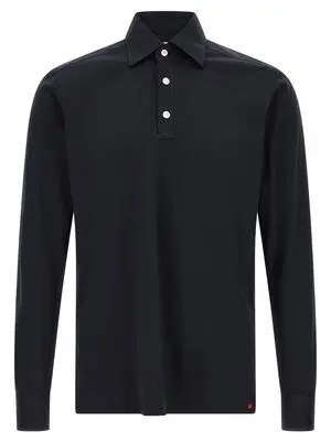Kiton Positano' Polo Shirt - Blue