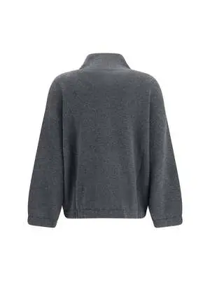 Brunello Cucinelli Cashmere Half-zip Sweater