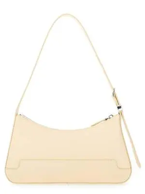 Marni Leather Shoulder Bag - Cream