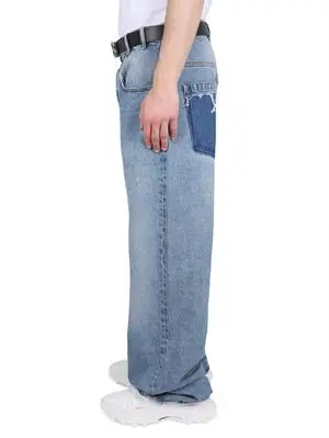 Balmain Loose Fit Jeans - Blue