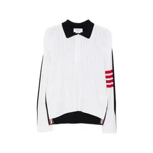 Thom Browne Polo Shirts - White