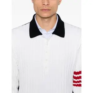 Thom Browne Polo Shirts - White