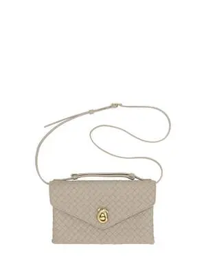 Bottega Veneta Knot Lock Shoulder Bag - Cream