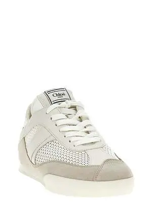 Chloé Kick' Sneakers - Cream