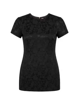 Saint Laurent Jacquard Mini Dress - Multicolor