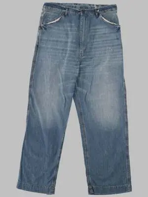 MAISON MARGIELA Jeans A Gamba Larga - Blue