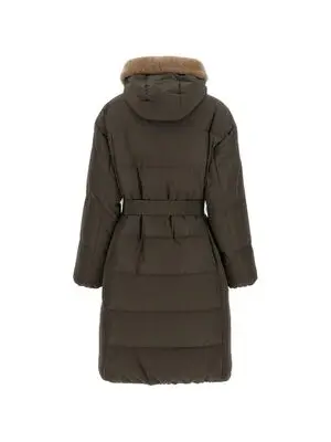 Brunello Cucinelli Long Down Jacket - Multicolor