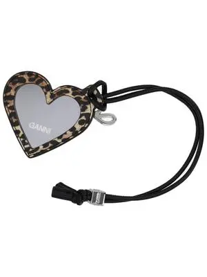 GANNI Bou Heart Keychain