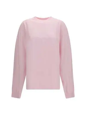 Alexander Wang Long-sleeve Logo T-shirt - Pink