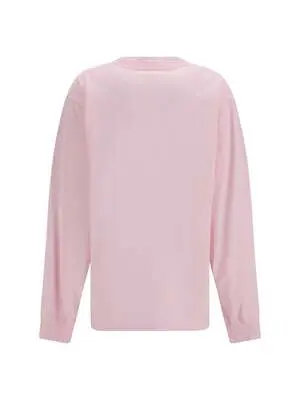 Alexander Wang Long-sleeve Logo T-shirt - Pink