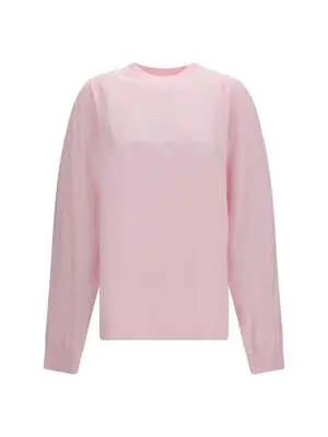 Alexander Wang Long-sleeve Logo T-shirt - Pink