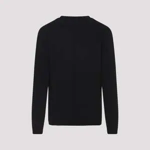 Rick Owens Oversized Extreme V-neck Pullover - Black