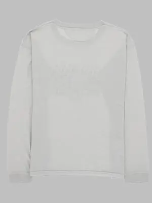 MAISON MARGIELA Cotton Graphic T-shirt - Gray