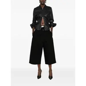 Attico Denim Cropped Jeans