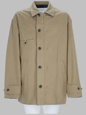 MAISON MARGIELA Caban Reversibile - Cream