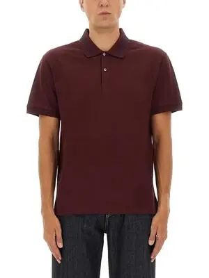 Alexander McQueen Polo Shirt With Logo On The Collar - Multicolor