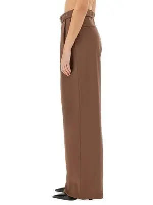 Dries Van Noten Wide-leg Pants With Belt
