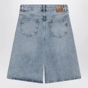 TOTEME Denim Bermuda Shorts - Blue