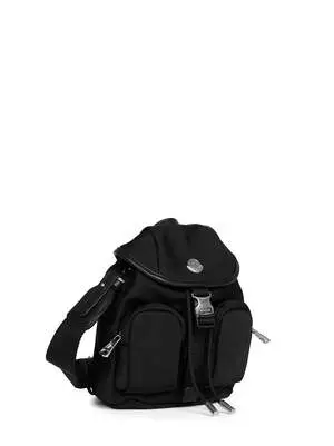 Moncler Black Mini Trick Crossbody Bag - Multicolor
