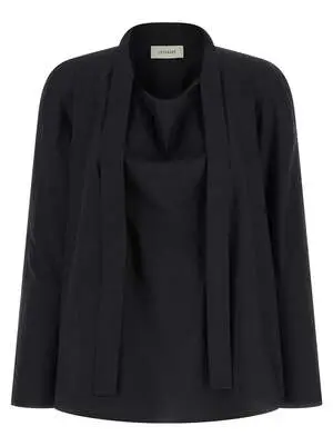 LEMAIRE Ascot Blouse - Black
