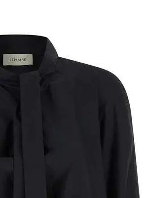 LEMAIRE Ascot Blouse - Black