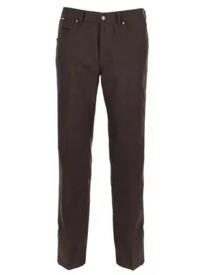 TOM FORD Wool Pants - Brown