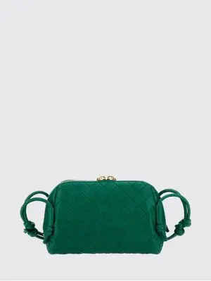 Bottega Veneta Woven Leather Concert Pouch - Green