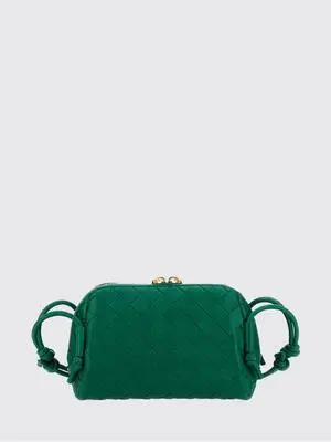 Bottega Veneta Woven Leather Concert Pouch - Green