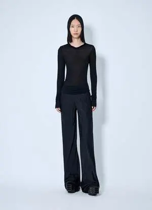 Rick Owens Long Sleeve Hooded Top