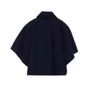 Max Mara Paggio Drip-proof Gabardine Hood - Blue