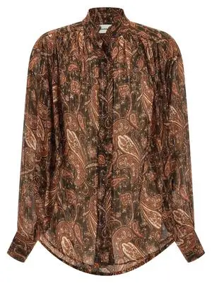 Andamane Rania Paisley Print Shirt - Multicolor