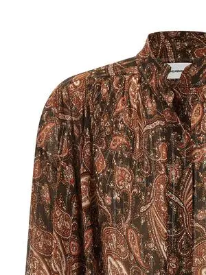Andamane Rania Paisley Print Shirt - Multicolor