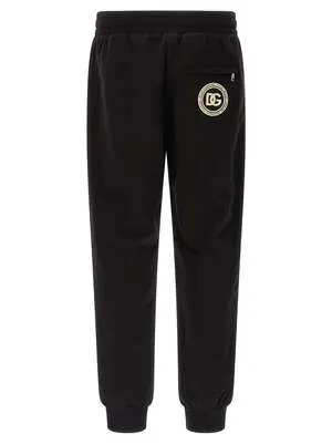 Dolce & Gabbana Dg' Patch Joggers - Black