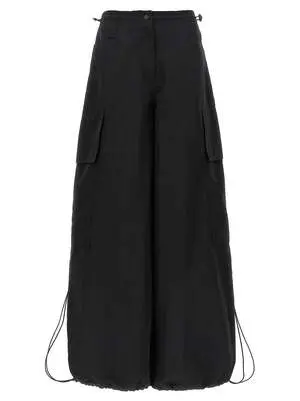 Palm Angels Parachute Pants - Black