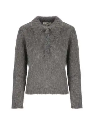 Chloé Wool Polo Shirt - Multicolor