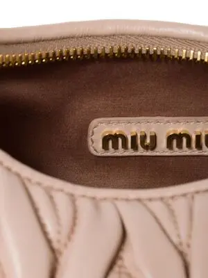 Miu Miu Wander Small Leather Hobo Bag - Multicolor