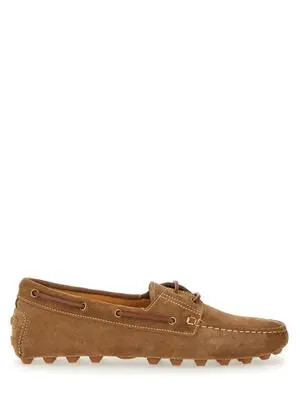 TOD'S Leather Loafer - Brown
