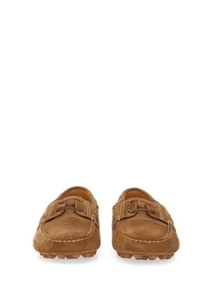 TOD'S Leather Loafer - Brown