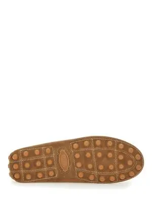 TOD'S Leather Loafer - Brown