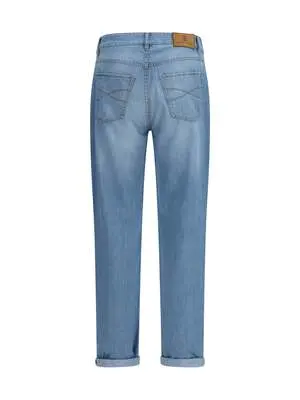 Brunello Cucinelli Cotton Jeans - Blue
