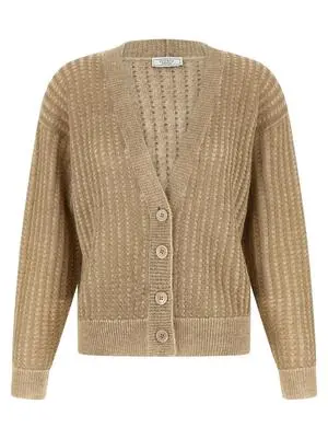 Peserico V Neck Cardigans For Women