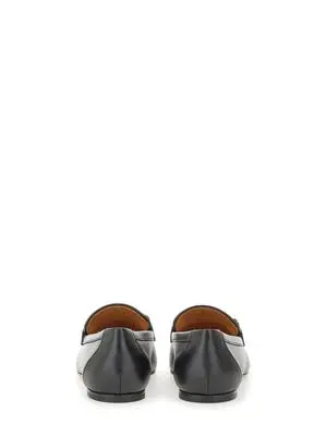 TOD'S Leather Loafer - Black