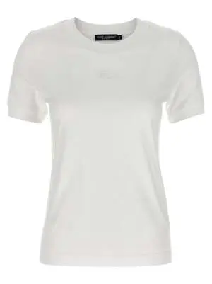 Dolce & Gabbana Logo Embroidery T-shirt