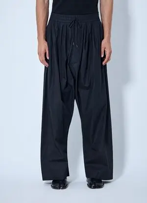 VIVIENNE WESTWOOD Wide-leg Drawstring Trousers - Black