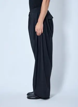 VIVIENNE WESTWOOD Wide-leg Drawstring Trousers - Black