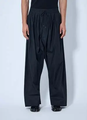 VIVIENNE WESTWOOD Wide-leg Drawstring Trousers - Black