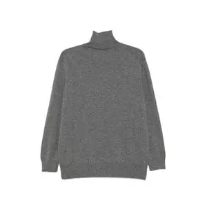Malo High Neck Jumper - Gray