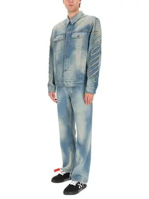 Off-White Diag Raw Patch Jacket