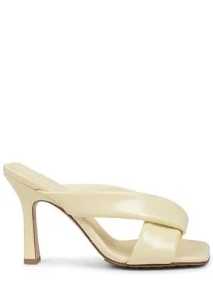 Bottega Veneta BOTTEGA VENETA Leather Sandals Cream