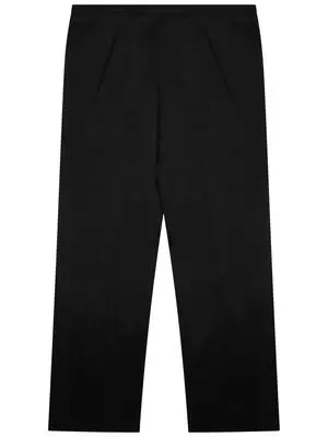 TOTEME Cropped Straight Pants - Black